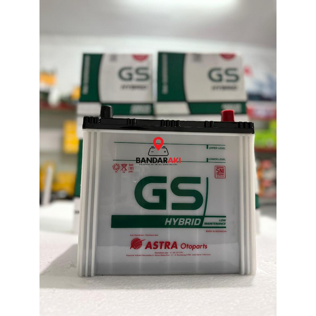 Jual AKI GS 60 AMPER 55D23L 12 VOTL / HYBRID JAMINAN 100% ORIGIAL ASTRA ...