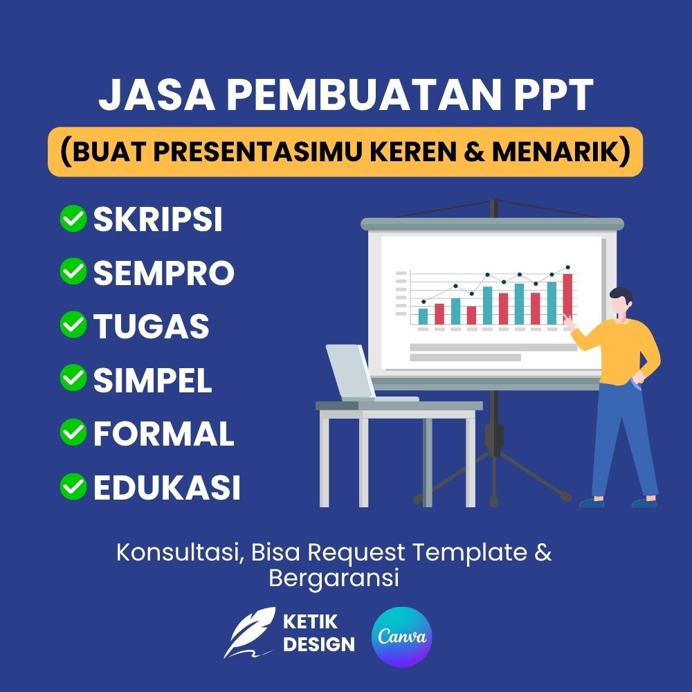 Jual Pembuatan PPT Presentasi (Power Point) Express | PPT Tugas | PPT Sidang | PPT Sempro ...