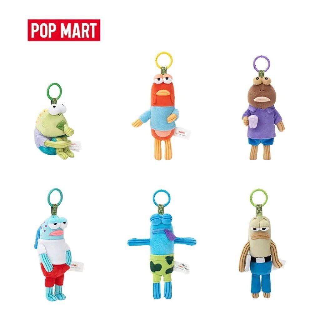 Jual POP MART Bikini Bottom Buddies - Whimsical Plush Blind Box ...