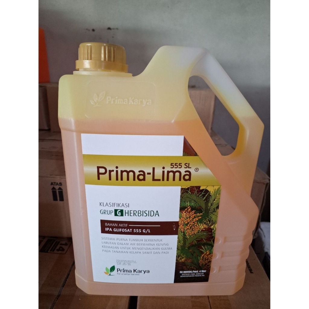 Jual Herbisida Sistemik Prima-Lima 555 SL 4 Liter | Shopee Indonesia