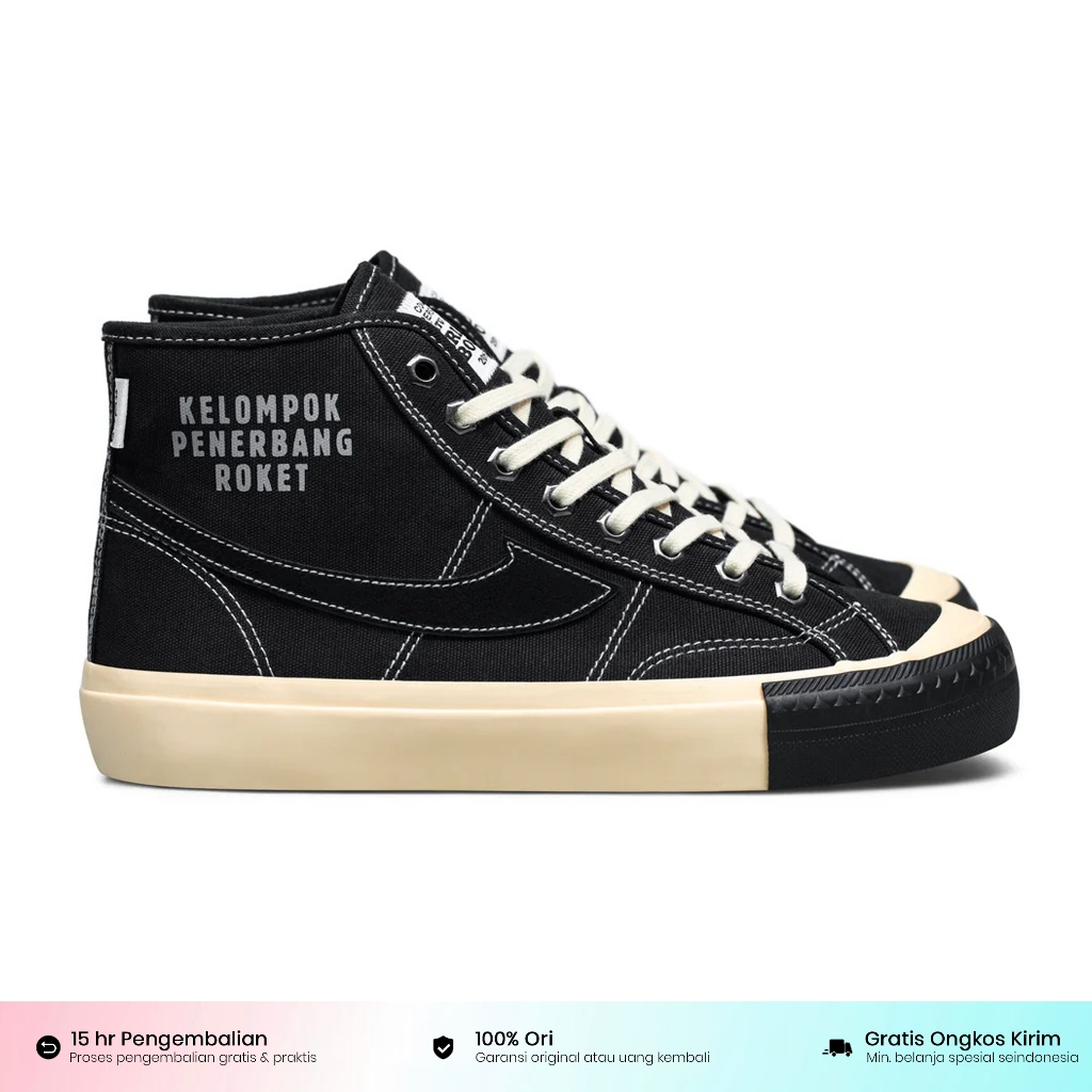 Jual Compass Gazelle Hi KPR Black | Shopee Indonesia