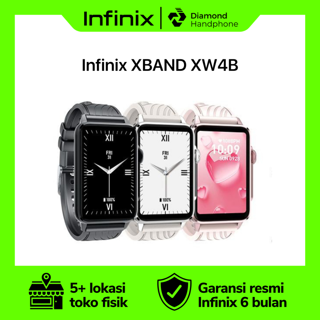 Jual Infinix XBAND Smart Watch XW4B Garansi Resmi | Shopee Indonesia