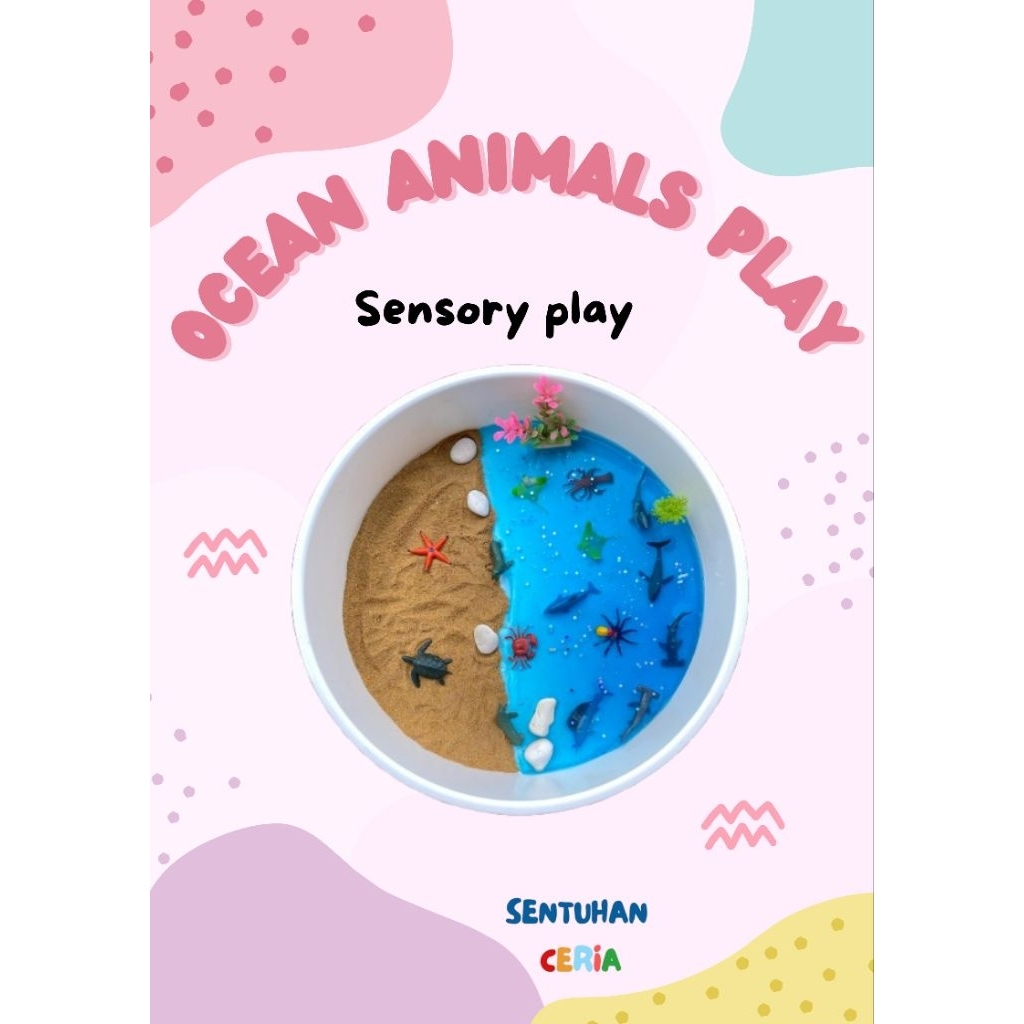 Jual Ocean Animal Sensory Play – Mainan Sensorik Tema Laut untuk Anak ...