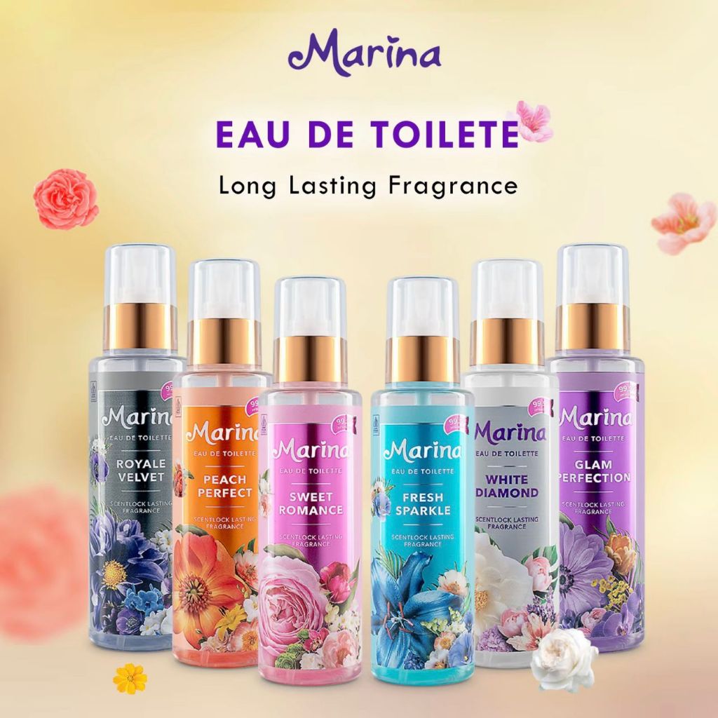 Jual Marina Eau De Toilette (EDT) 150ml | Parfum Wanita Body Spray ...