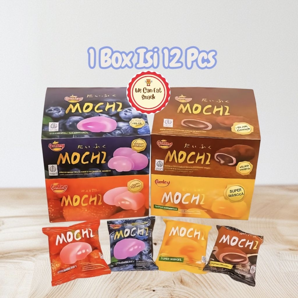 Jual Mochi Conley Isi Selai Aneka Rasa Box (Isi 12 Bks) | Shopee Indonesia