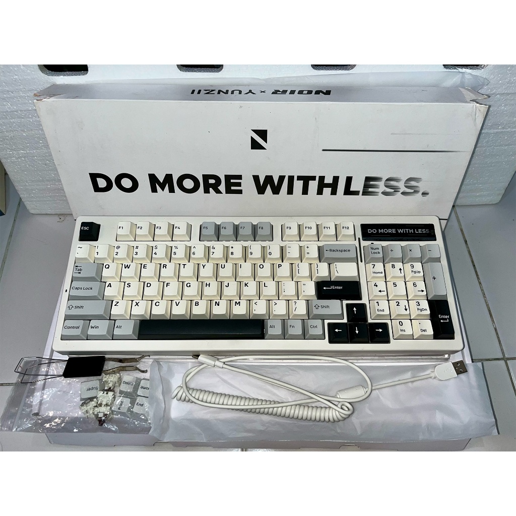 Jual -Bekas- Noir x Yunzii IF98 Pro 1800 Layout Wireless Mechanical ...