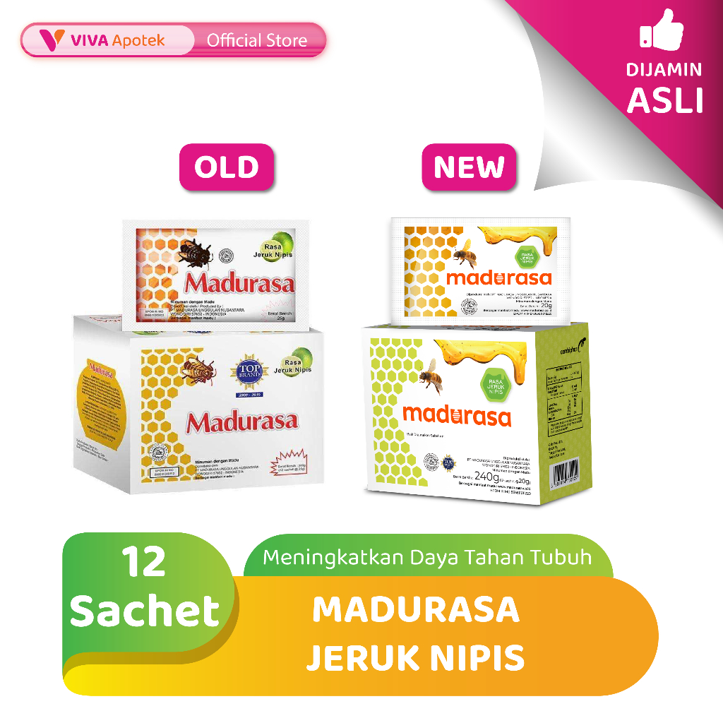 Jual Madurasa Jeruk Nipis Memelihara Daya Tahan Tubuh (12 Sachet) | Shopee Indonesia