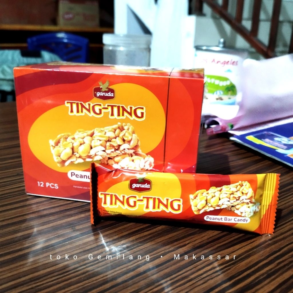 Jual Garuda ting-ting kacang ( peanut bar candy ) 16 gr (satuan ...