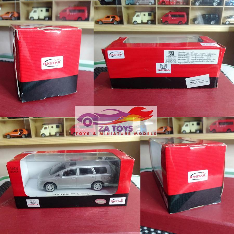 Jual COD Diecast Honda Odyssey RB1 Silver By Rastar Skala 1:43 Bisa ...