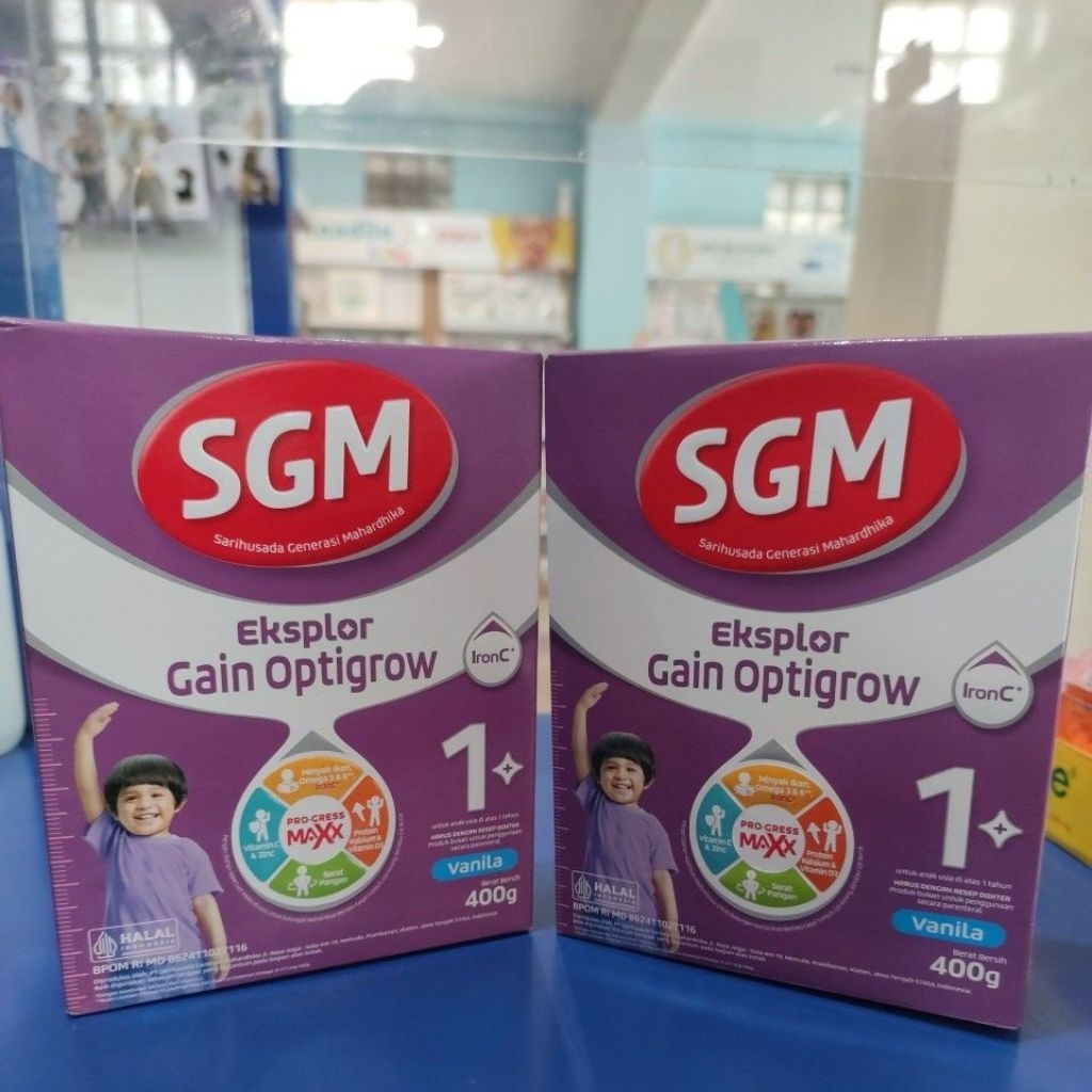 Jual SGM EKSPLOR GAIN OPTIGROW 1+ 400g | Shopee Indonesia