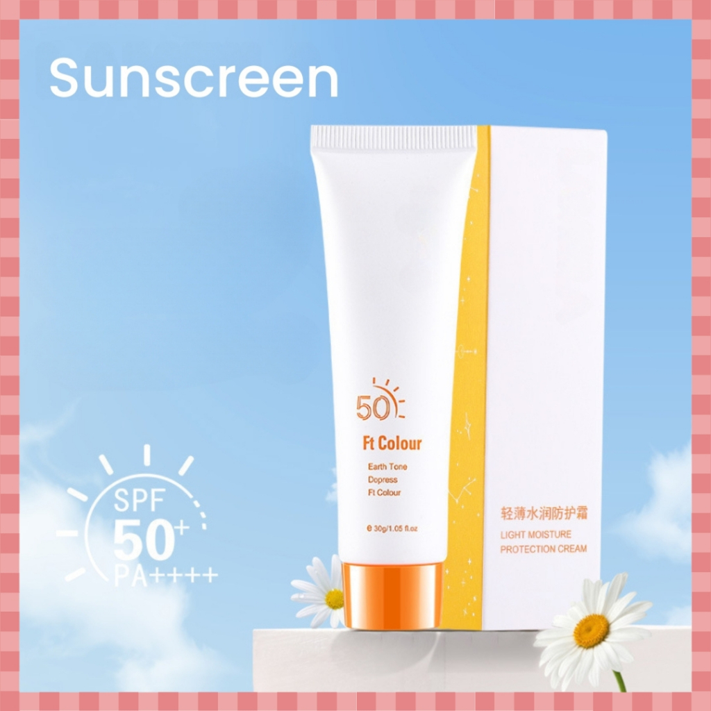 Jual Sun Block SPF 50 PA+++ Sunblock Sunscreen Wajah Tahan 12,5 Jam ...