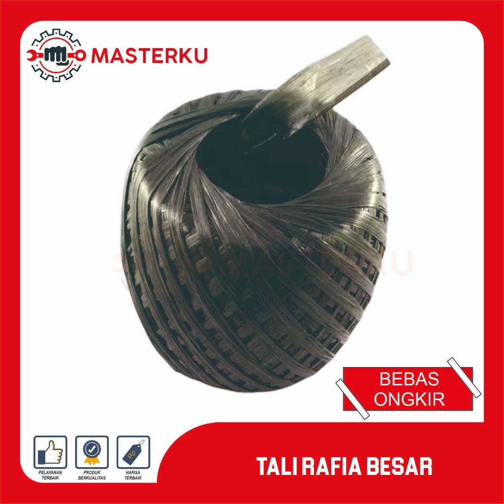 Jual TALI RAFIA BESAR / TALI PLASTIK BESAR / TALI RAFIA JUMBO / RAFIA ...