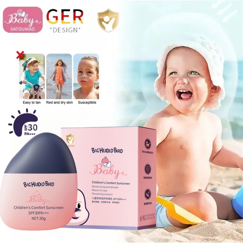 Jual Sunscreen Bayi SPF30 PA+++ 30G Physical Sunscreen Anak-Sunscreen ...