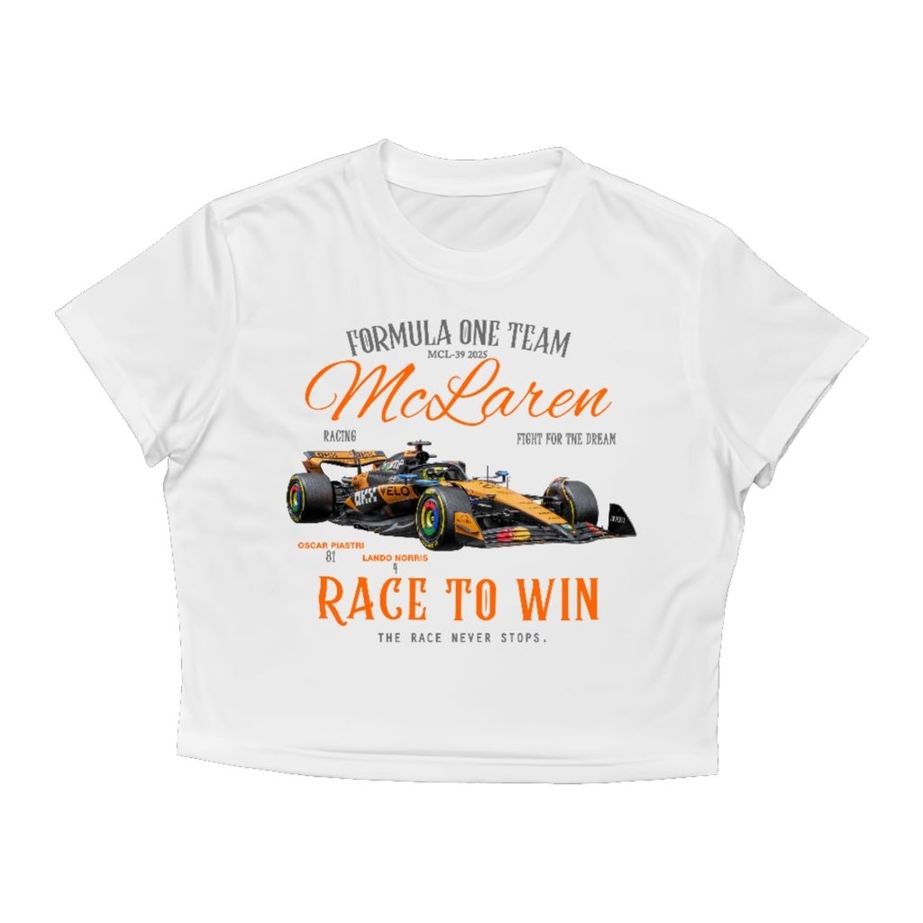 Jual Baby Tee F1 MCLaren Race To Win | Shopee Indonesia
