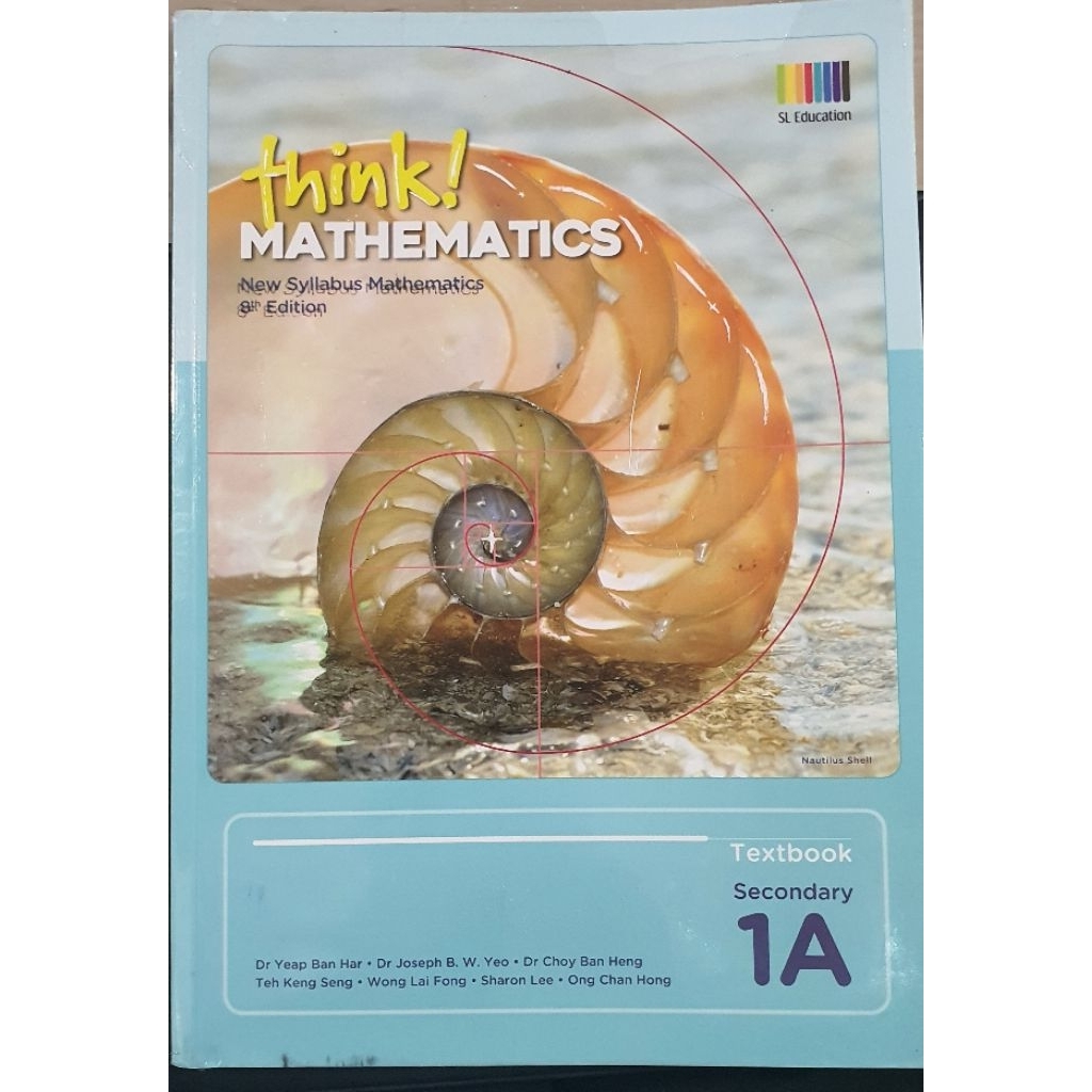 Jual Buku Think Mathematics Textbook 1A | Shopee Indonesia