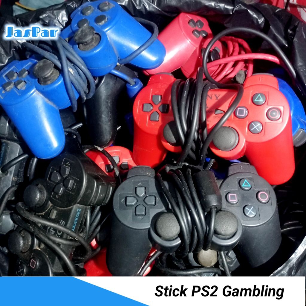 Jual ( BUY 2 GET 1 ) Stick / Stik PS2 Second Kondisi Gambling Untest ...