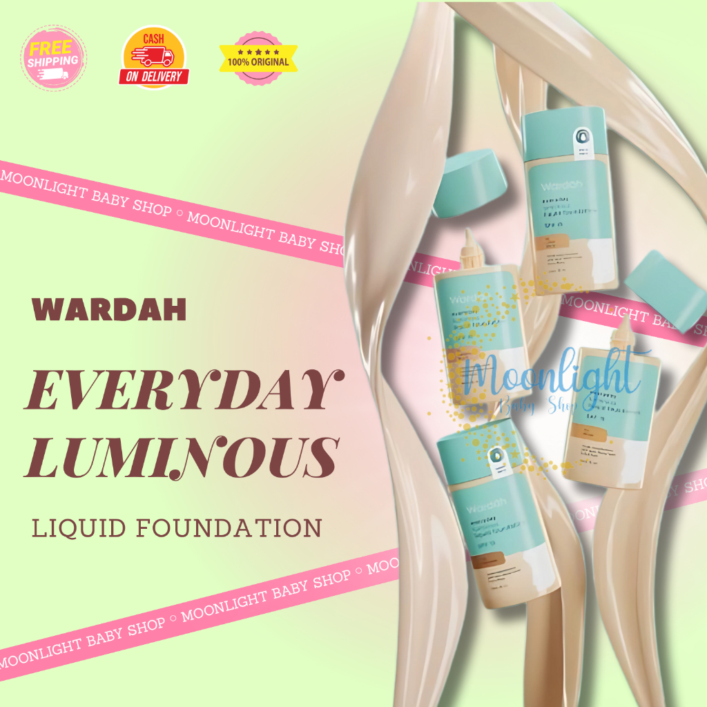 Jual WARDAH Luminous Liquid Foundation SPF 15 | Shopee Indonesia
