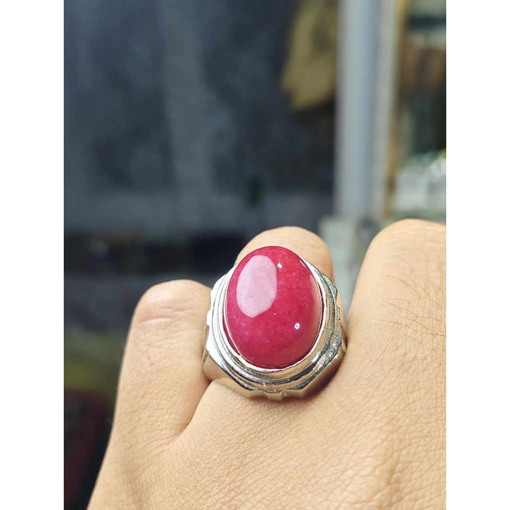 Jual batu cincin ruby tanjania | Shopee Indonesia