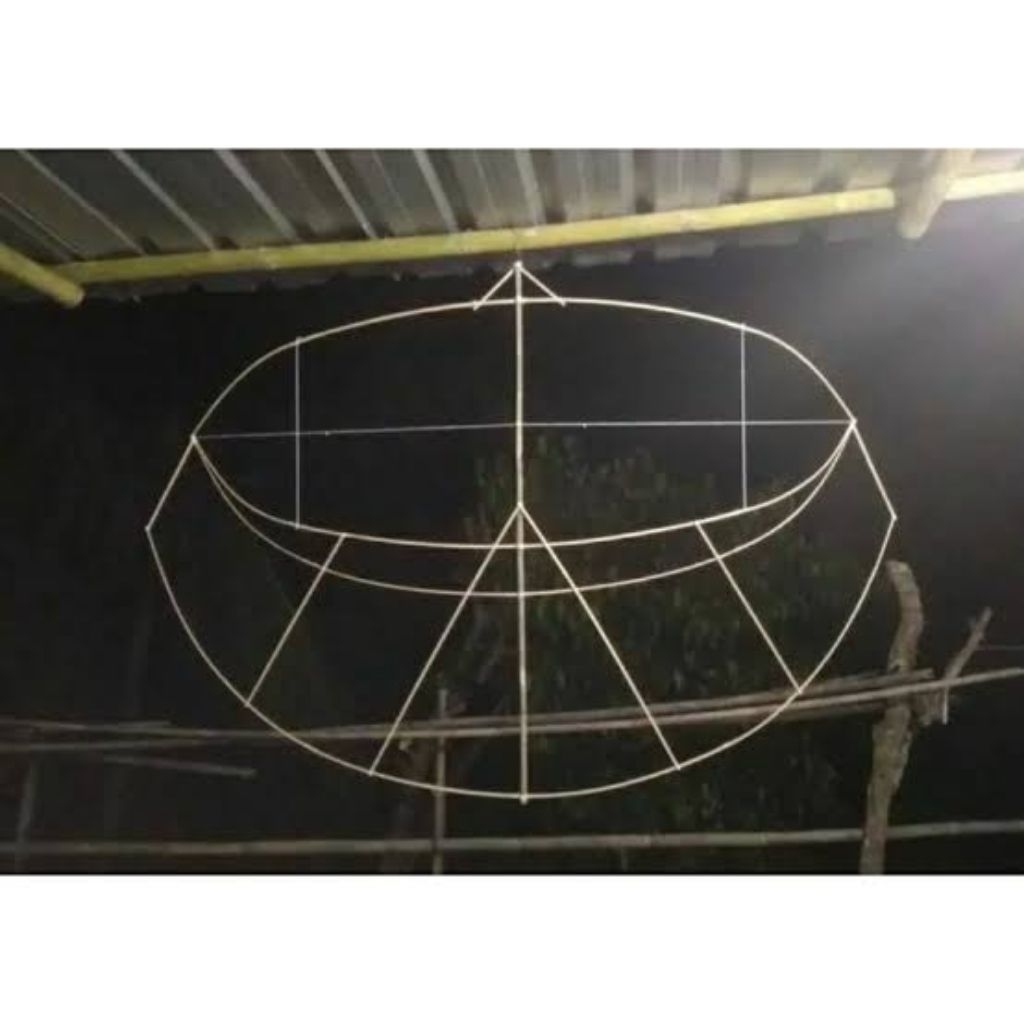 Jual Kerangka Layangan Gapangan Bapangan Layangan Bambu Sendaren 60 cm ...
