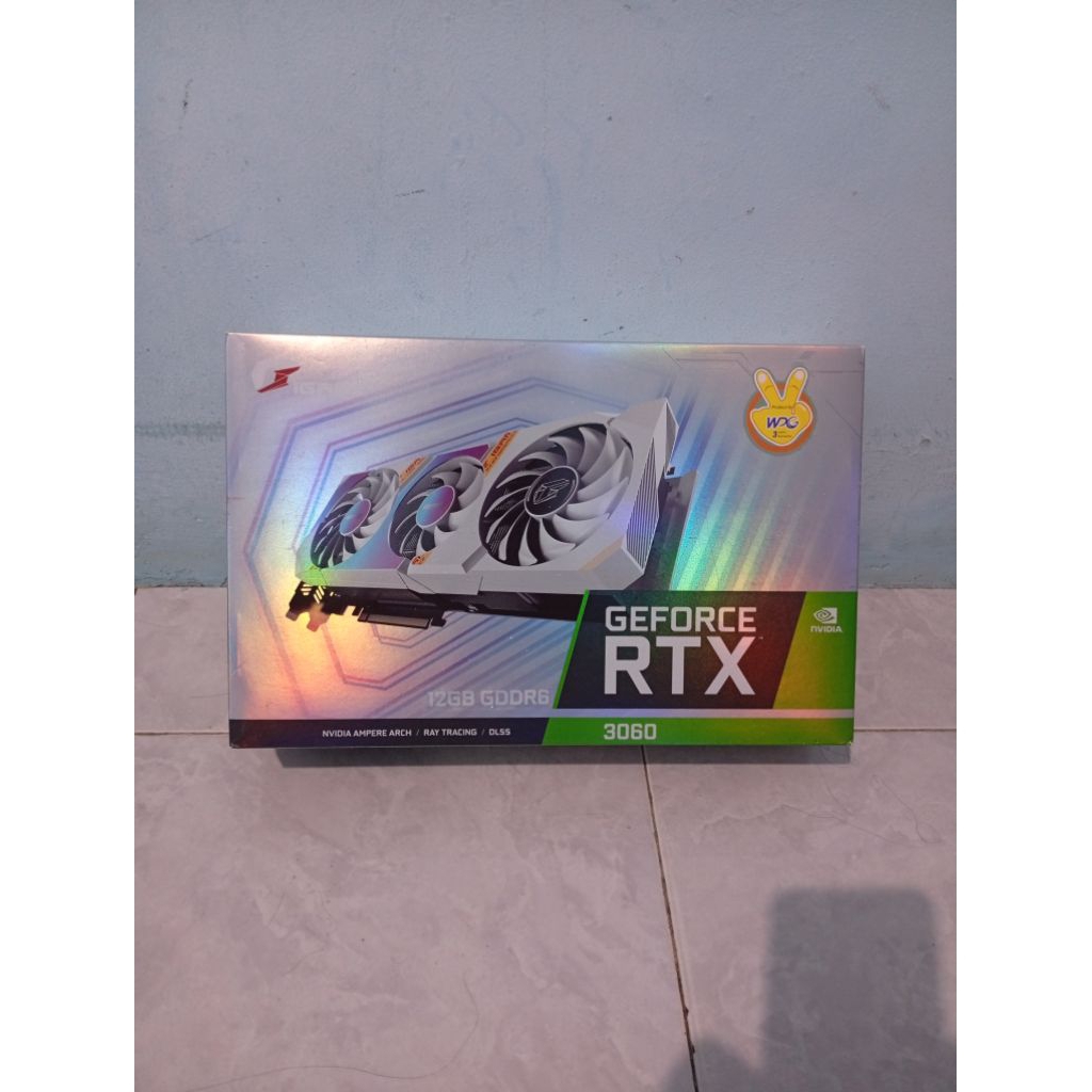 Jual VGA Colorful iGAME GeForce RTX 3060 Ultra W OC 12Gb GDDR6 Like New ...