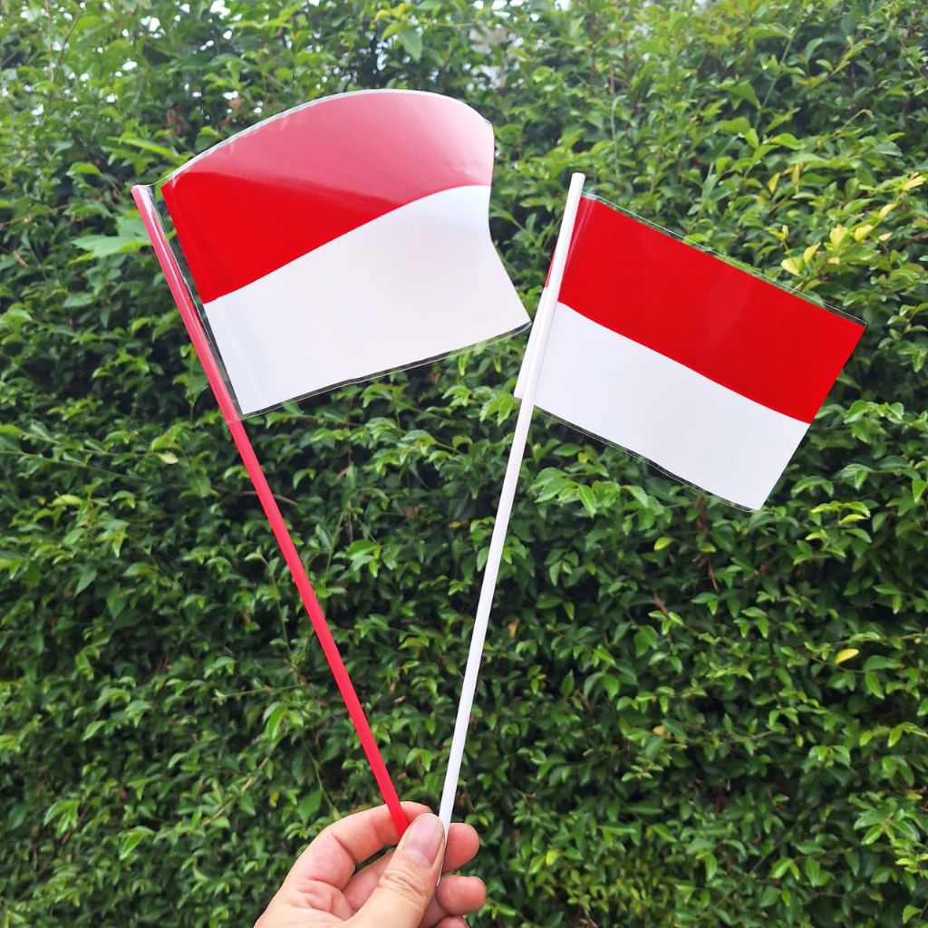 Jual 50pcs bendera pawai merah putih uk 34 cm | Shopee Indonesia