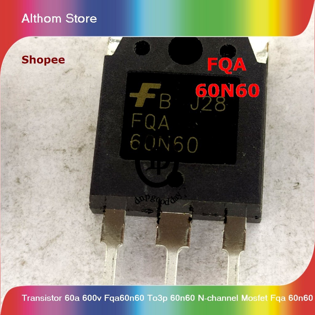 Jual transistor 60a 600v fqa60n60 to3p 60n60 n-channel mosfet fqa 60n60 ...