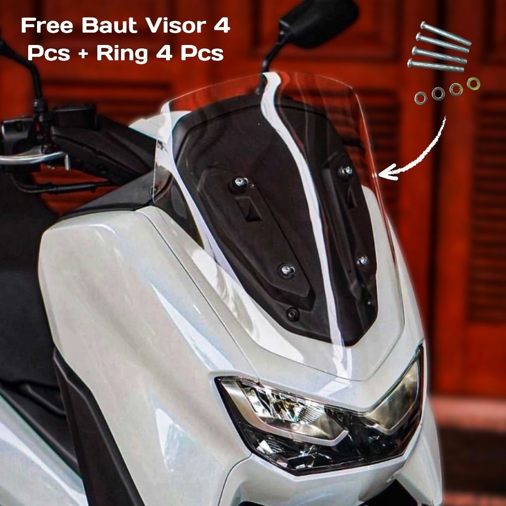 Jual Visor yamaha n max new tebal 3 mili visor nmax new 2020 2021 2022 ...