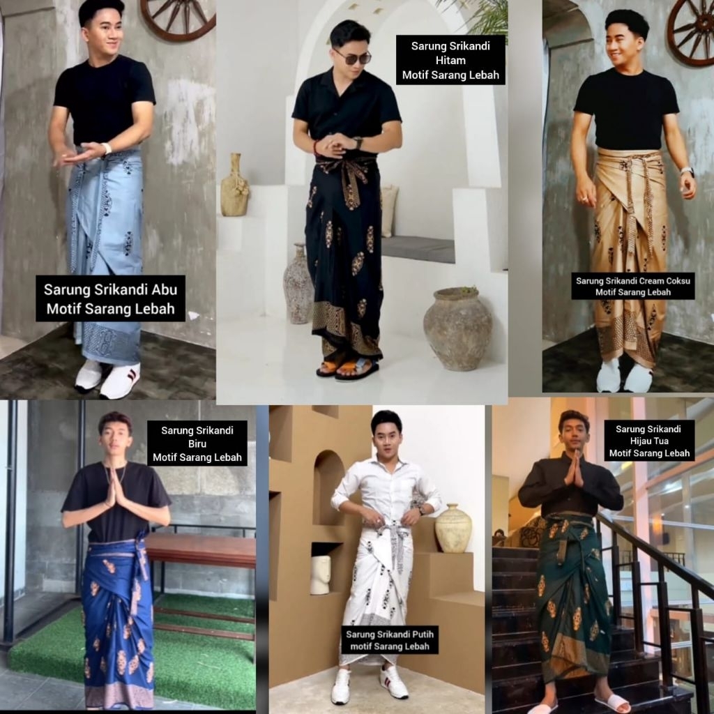Jual SARUNG SRIKANDI SARUNG LILIT MOTIF SONGKET SARANG TAWON BATIK ...