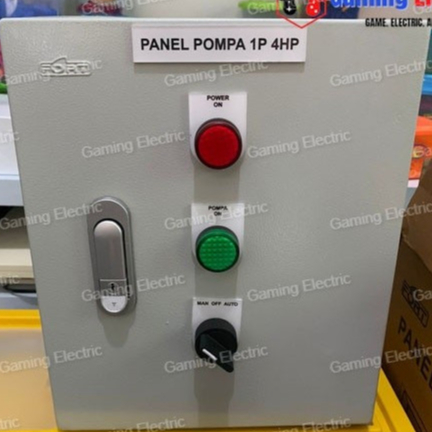 Jual Panel Pompa 1 Phase 3Hp + Overload Timer Otomatis | Shopee Indonesia