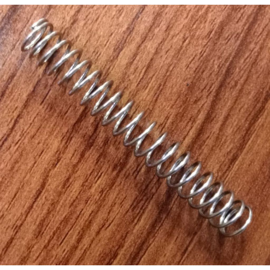 Jual Per spring Tekan 1mm Stainles OD 8 mm Panjang 13 cm | Shopee Indonesia