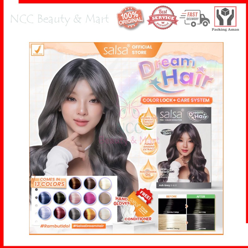 Jual * NCC * Salsa Dream Hair Color Semir Rambut Permanen Warna Baru ...