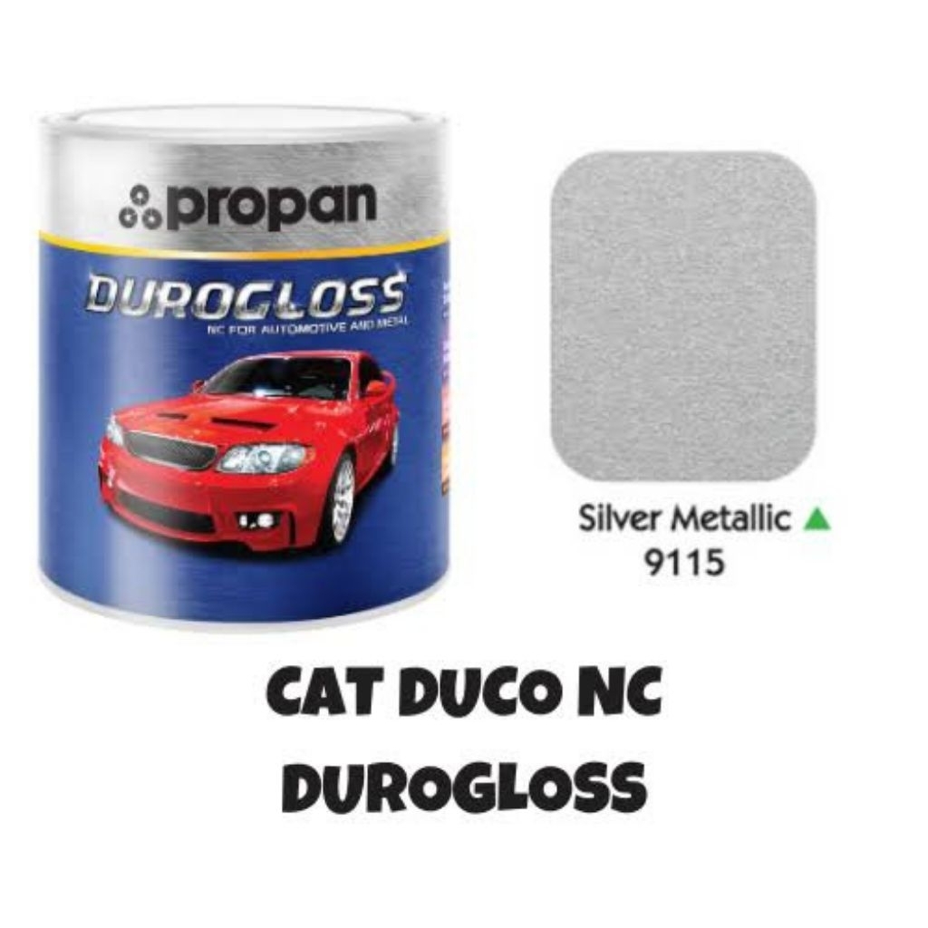 Jual CAT DUCO DUROGLOSS SILVER METALIC UKURAN 1KG | Shopee Indonesia
