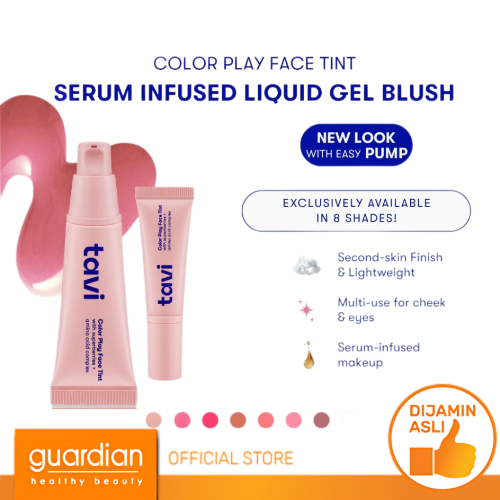 Jual Tavi 3-in-1 Color Play Face Tint 9g (Tavi Cream Blush / Blush On ...