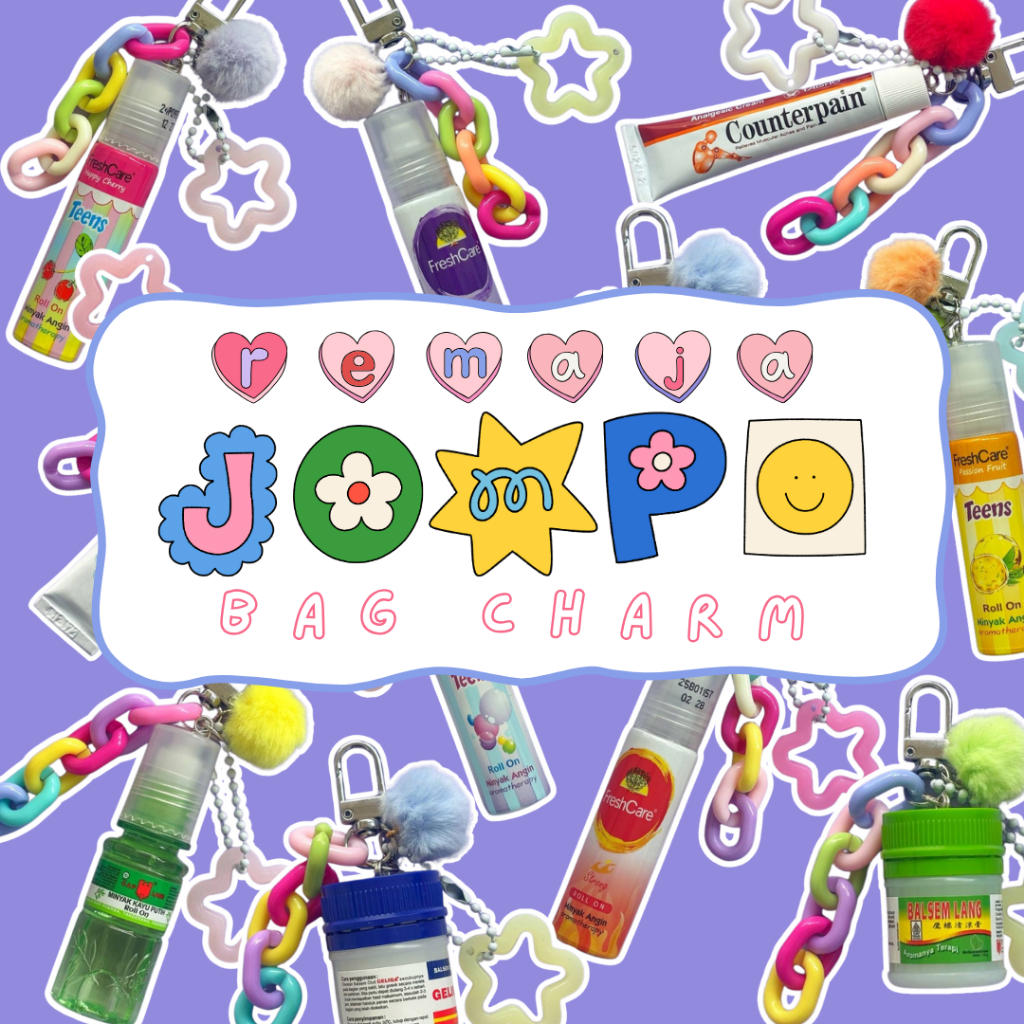 Jual Remaja Jompo Bag Charm by KATA.ANA | Gantungan kunci kayu putih ...