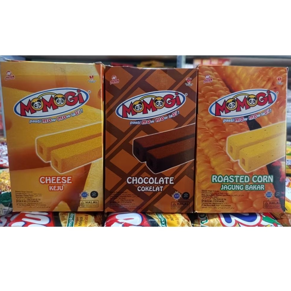 Jual (ABDILA) MOMOGI Stik 120 gram 10/BOX | Shopee Indonesia