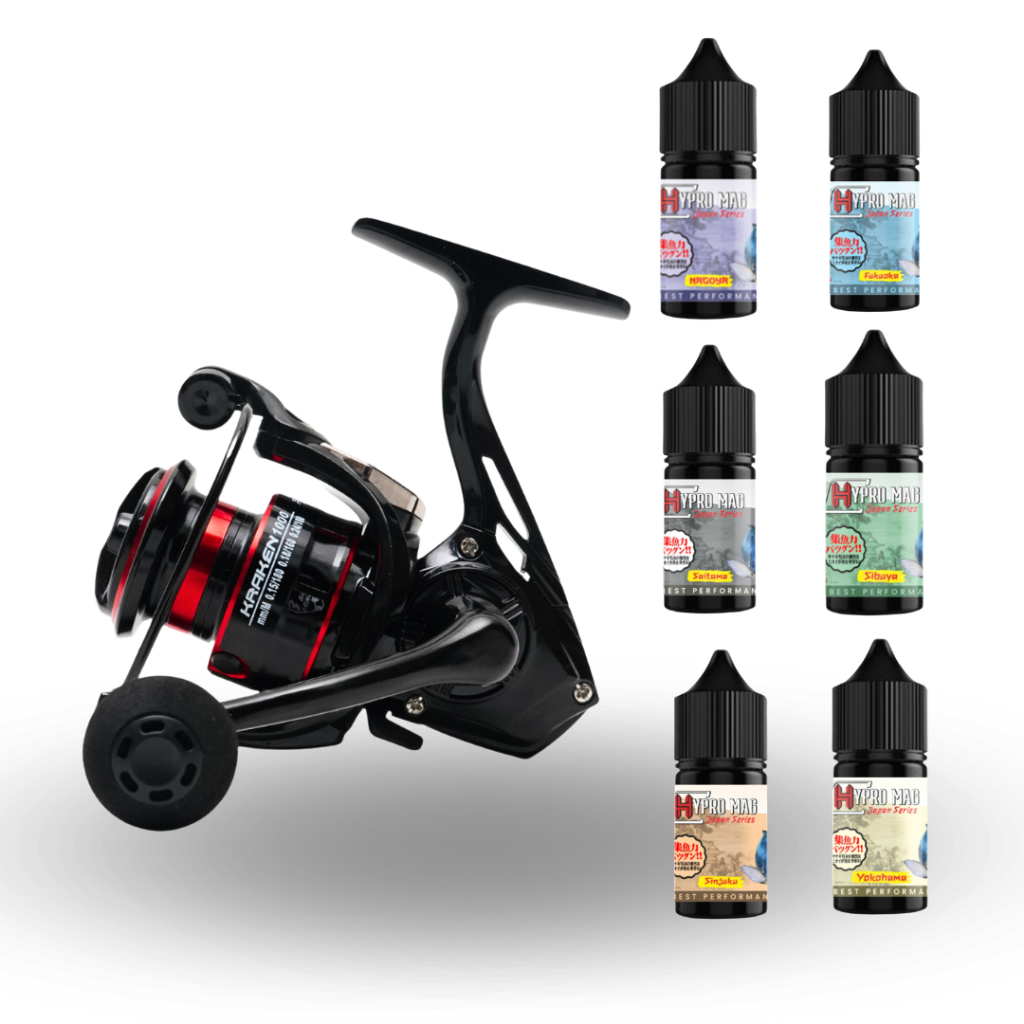 Jual [PAKET HEMAT] REEL PANCING SEA AND KINGS KRAKEN Rill Katrol ...