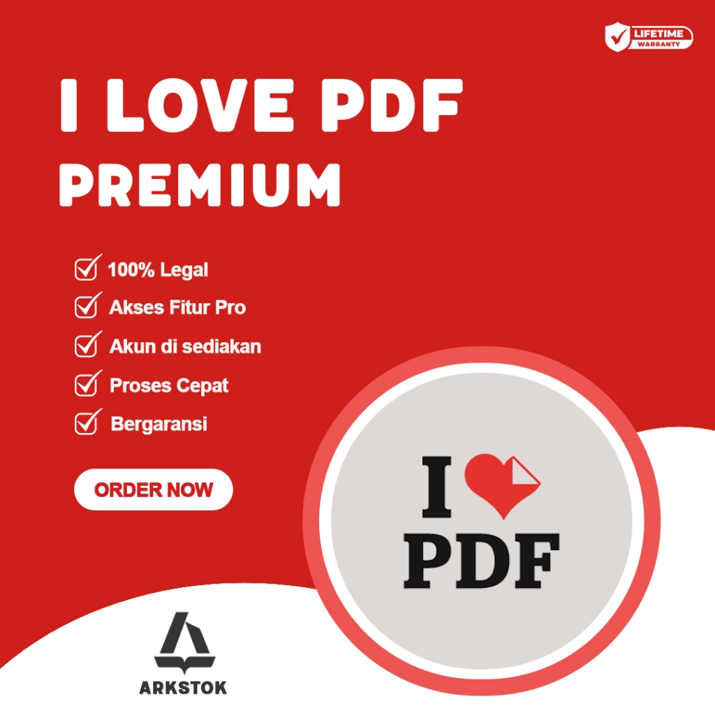 Jual I Love PDF Premium 1 Tahun - IlovePDF Bergaransi - Edit, Watermark Remove | Shopee Indonesia