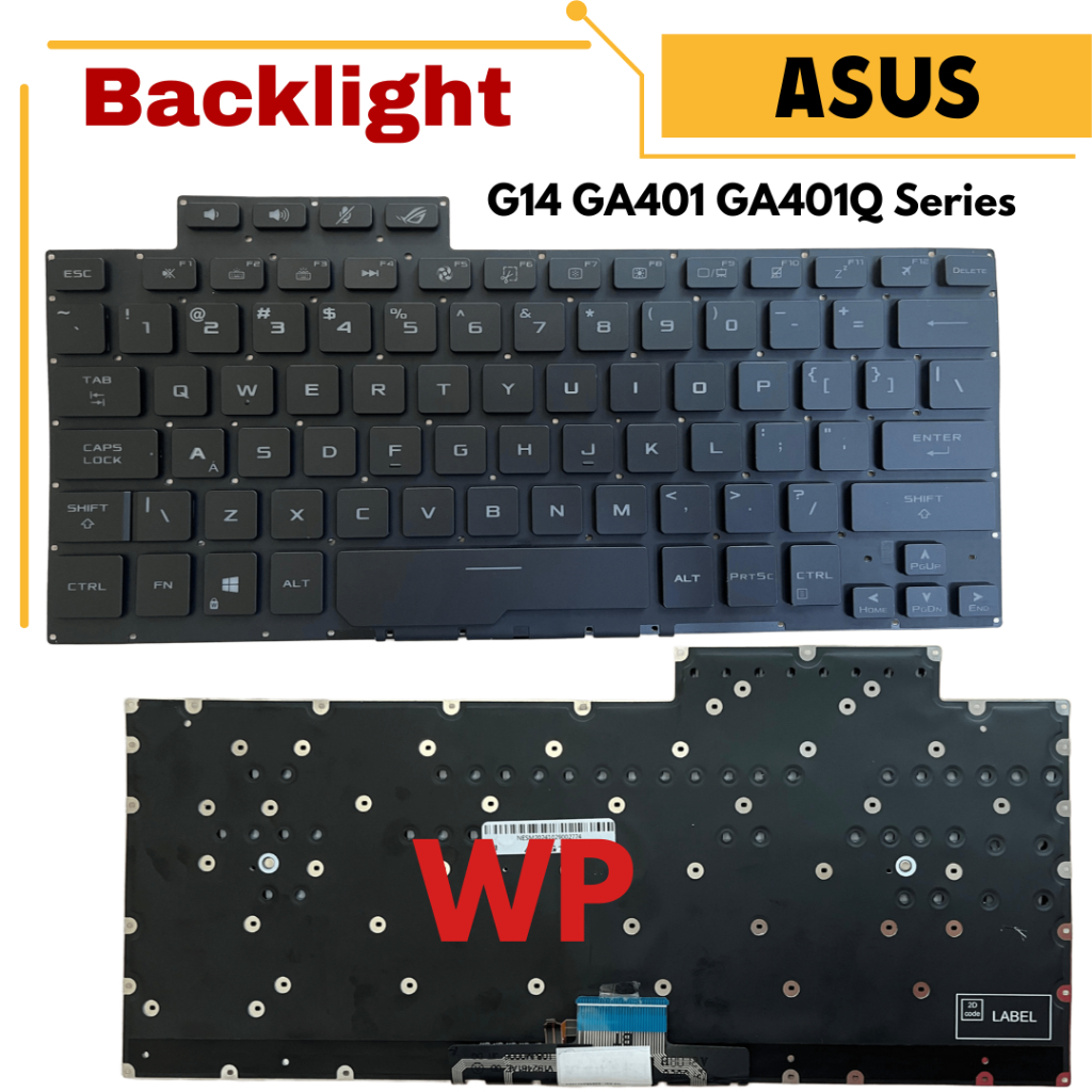Jual Keyboard Laptop Keybord Asus ROG ZEPHYRUS G14 GA401 GA401U GA401Q ...