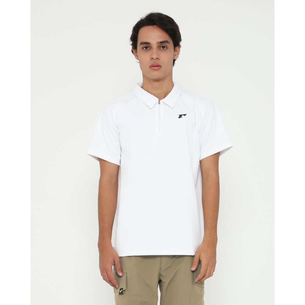 Jual Erspo 2025 Polo Shirt Zipper Cut Sewn Broken White | Shopee Indonesia