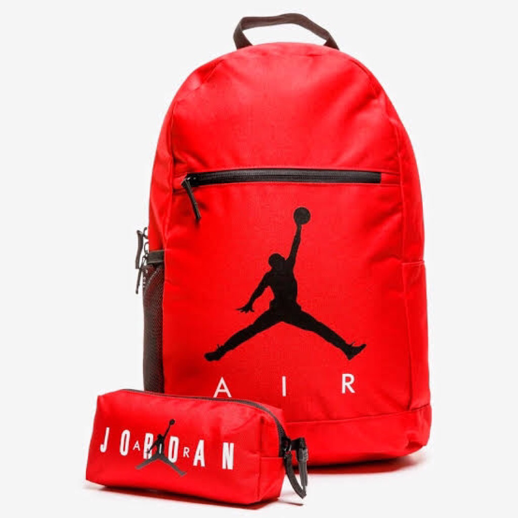 Jual Jordan Air Backpack Red Tas Ransel Original | Shopee Indonesia