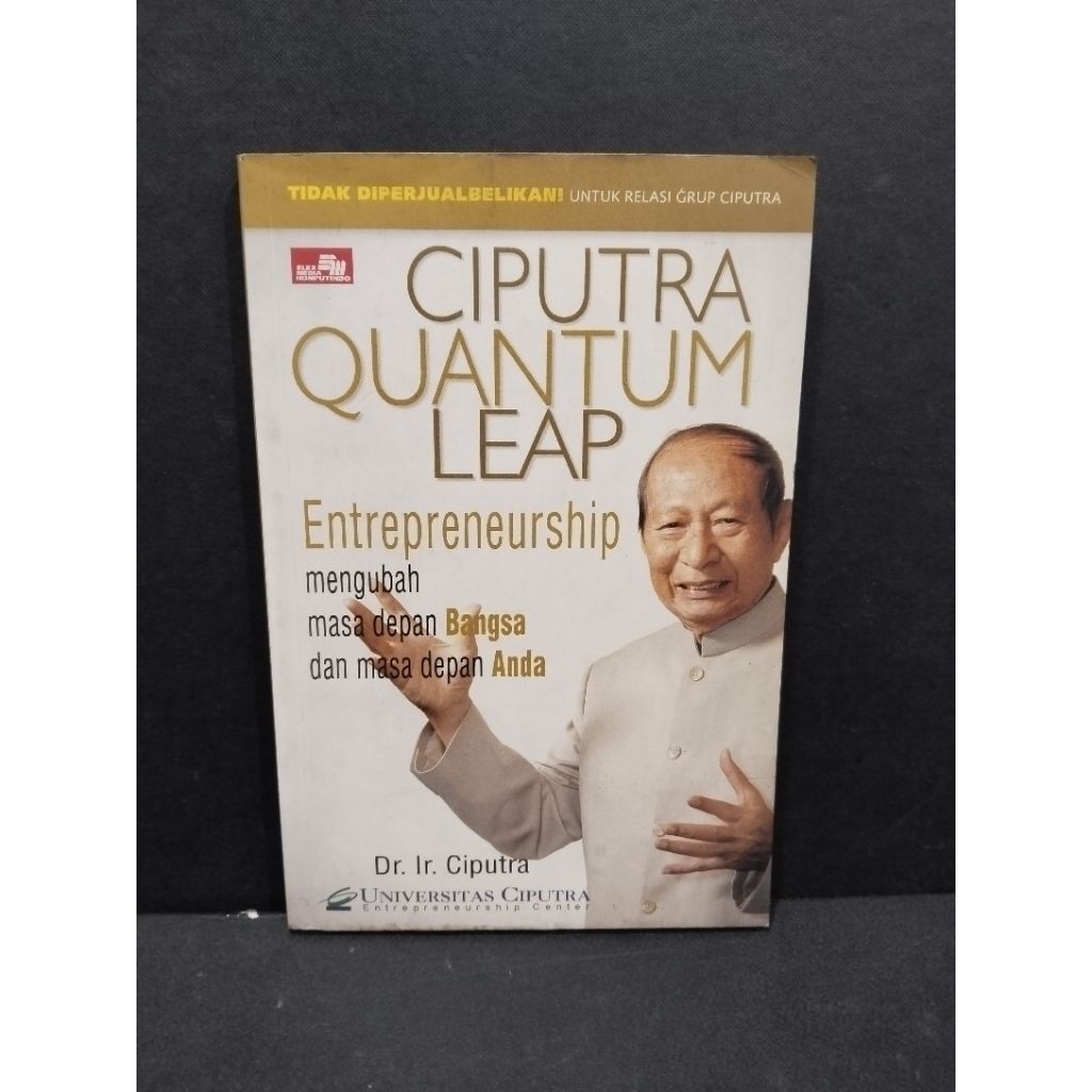 Jual Buku original CIPUTRA QUANTUM LEAP by Dr Ir Ciputra | Shopee Indonesia