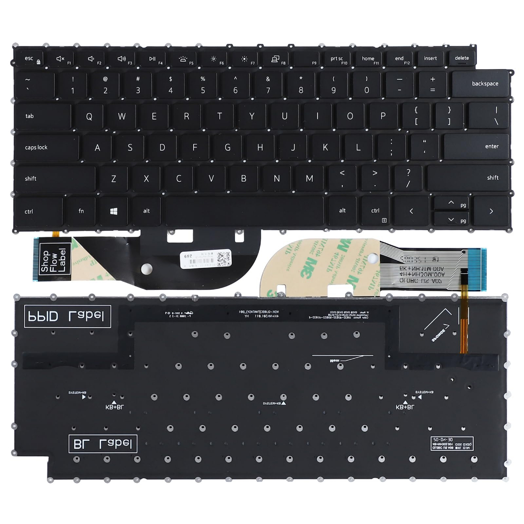 Jual Keyboard Dell XPS 15 9500 9510 9520 P91F XPS 17 9700 9710 9720 ...