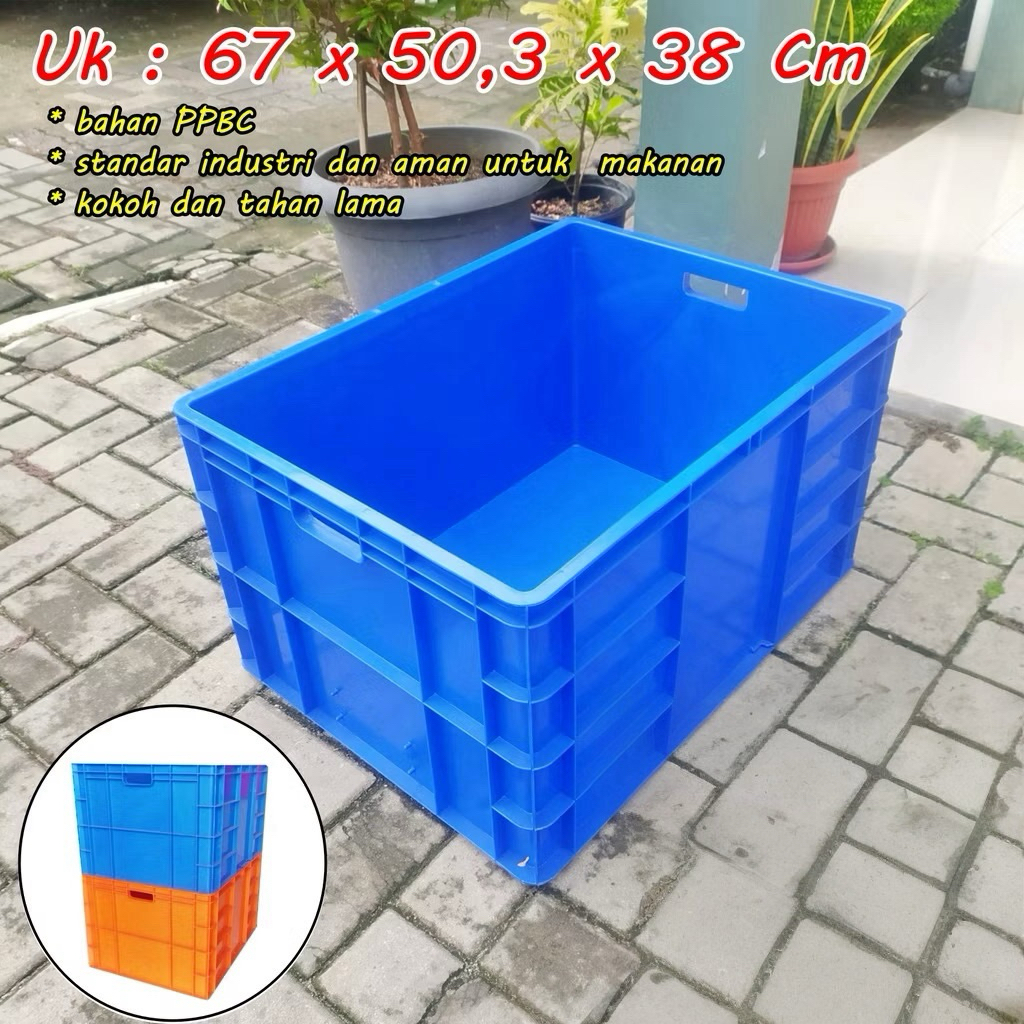 Jual Container Box Plastik Rabbit 6678 / Container Box Industri ...