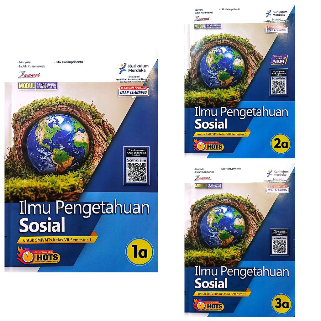 Jual LKS SMP MTS ILMU PENGETAHUAN SOSIAL IPS KELAS 7 8 9 SEMESTER 1 TA 2025 / 2026 KURIKULUM ...