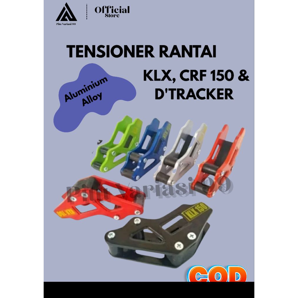 Jual Tensioner Stabilizer Rantai KLX DTRACKER 150 Duralium Alloy ...