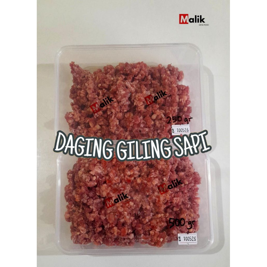 Jual DAGING GILING SAPI PREMIUM MINCED BEEF 500 Gram | Shopee Indonesia