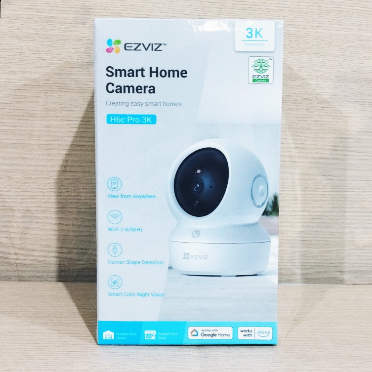 Jual Ezviz H6c Pro 4MP, 5MP 2K+ Smart Wifi Pan Tilt IP Camera CCTV Indoor 1440p | Shopee Indonesia