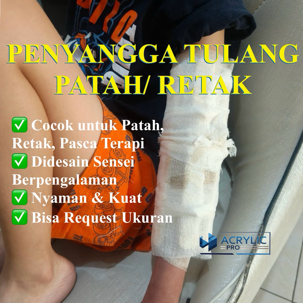 Jual Penyangga Tulang Tangan/Jari Patah Retak– Bisa Request Ukuran ...