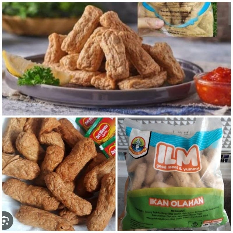 Jual TEMPURA ILM Ikan Olahan Netto 500gram Olahan Ikan Halal | Shopee ...