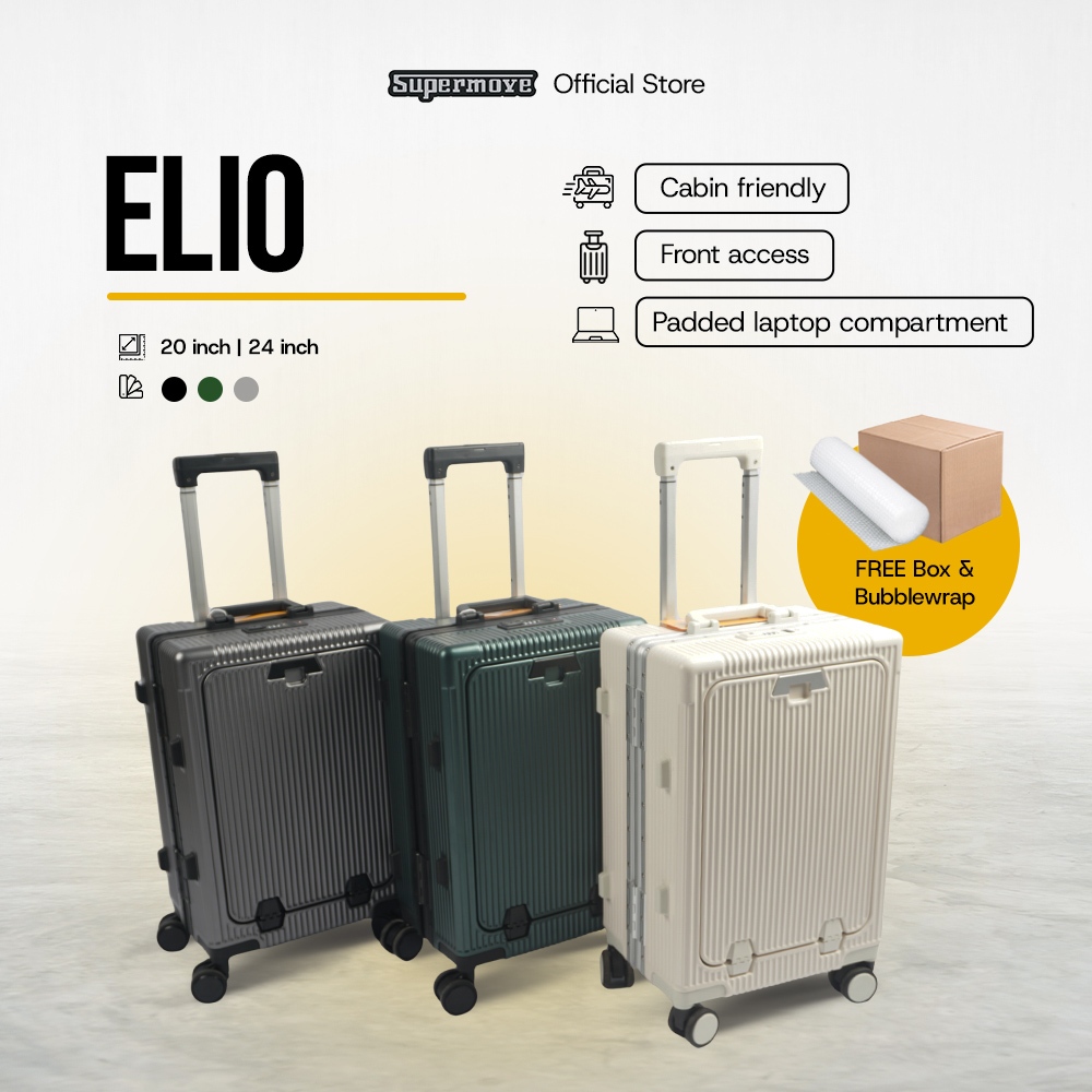 Jual Supermove Indonesia Elio Series Suitcase Luggage | Koper Kabin ...